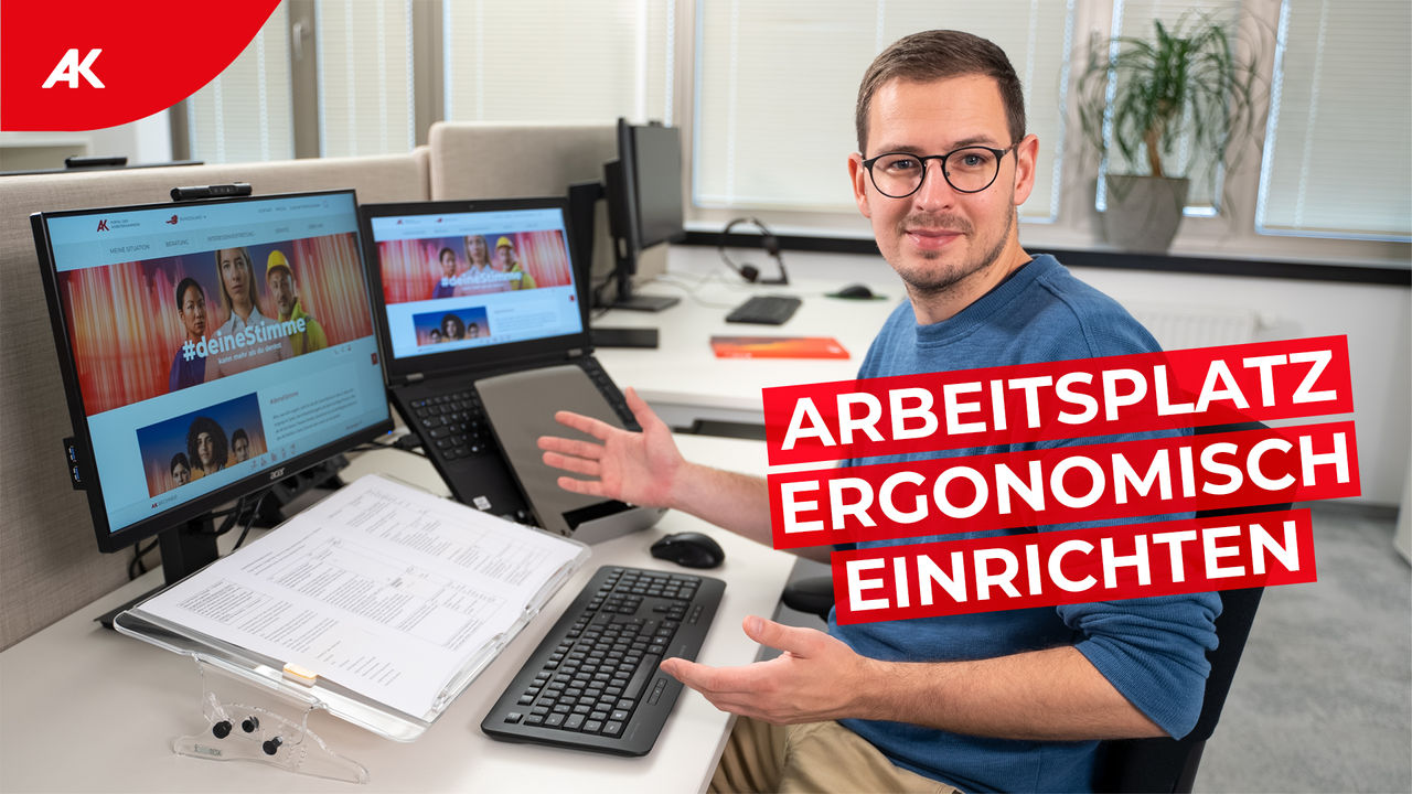Bildschirmarbeitsplätze ergonomisch gestalten so gehts | Gesunde Arbeit